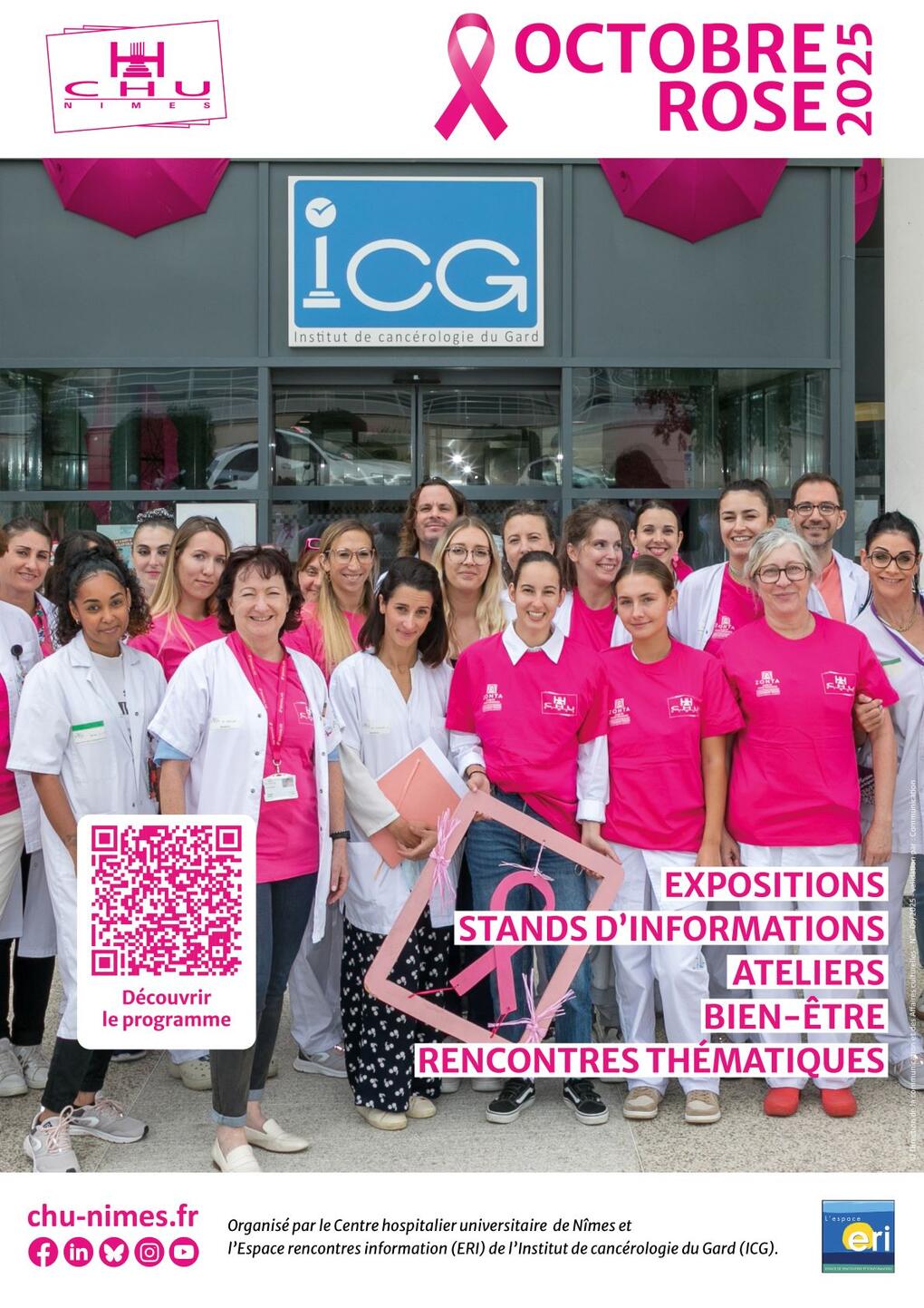 Octobre Rose 2025 : Le CHU de Nîmes et ses partenaires mobilisés ...